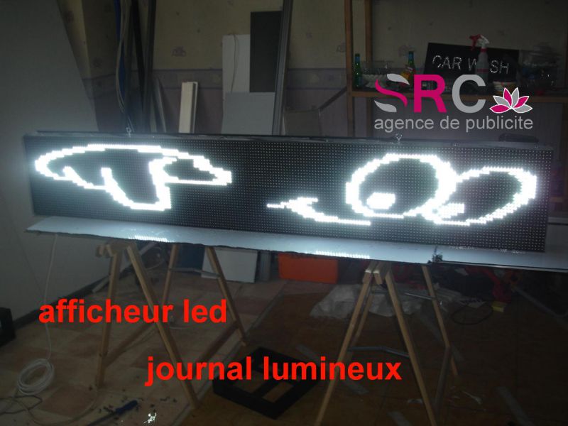afficheur led 16x96 cm