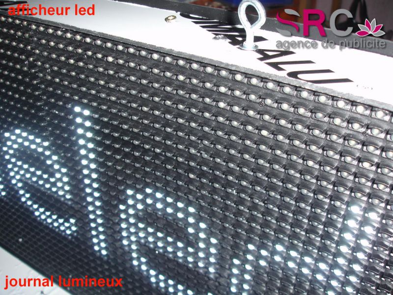 afficheur led 32x160 cm